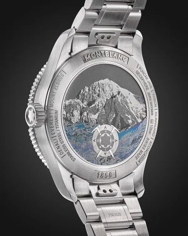 Montblanc 1858 Geosphere 0 Oxygen Automatic 42mm Titanium And Ceramic Watch