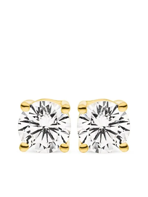 VEYNOU 14k Yellow Diamond Stud Earrings - Gold