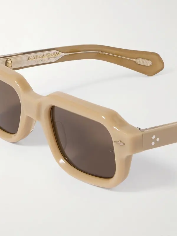 JACQUES MARIE MAGE Sandro Rectangular Sunglasses - Neutrals