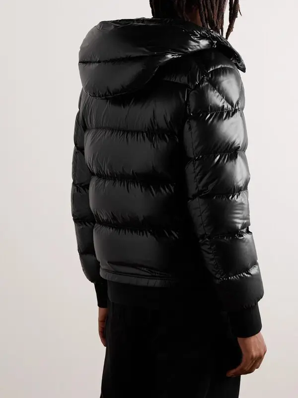 Moncler Maljasset Slim-fit Quilted Jacket - Black