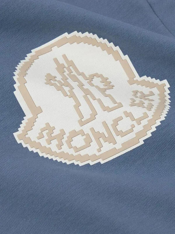 Moncler Logo-appliquéd Cotton-jersey T-shirt