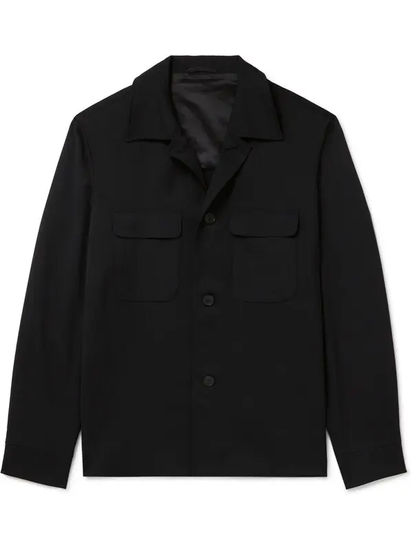 Mr P. Wool-twill Overshirt