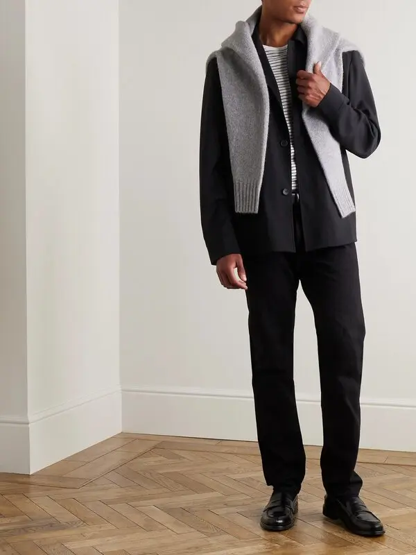Mr P. Wool-twill Overshirt
