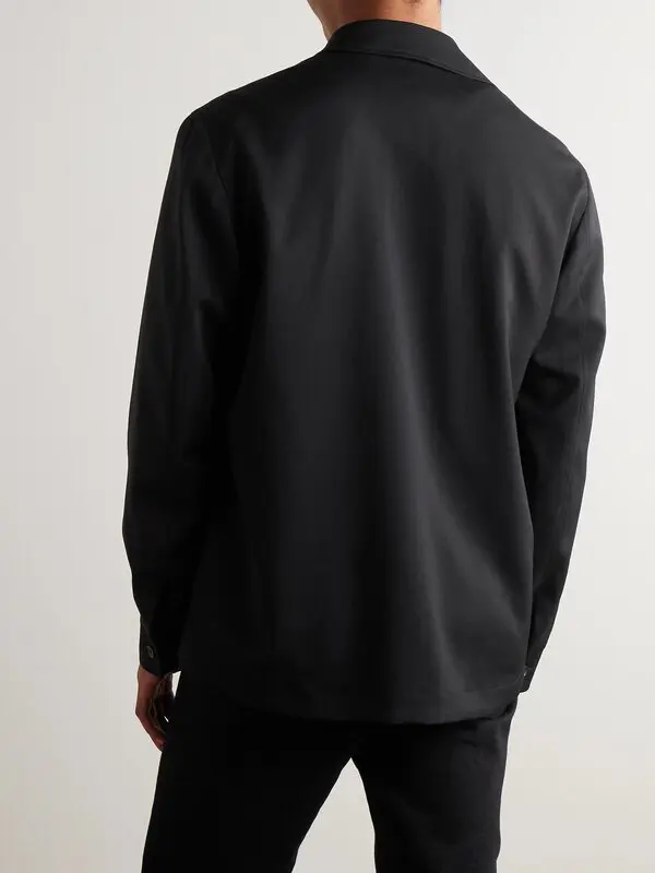 Mr P. Wool-twill Overshirt