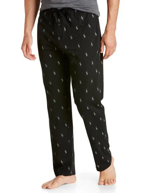 Polo Ralph Lauren Classic Knit Sleep Pants - Black