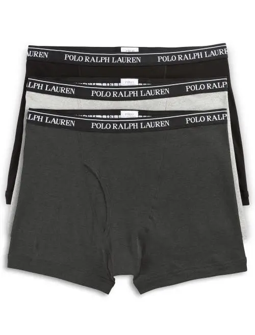 Polo Ralph Lauren 3-pk Boxer Briefs - Grey