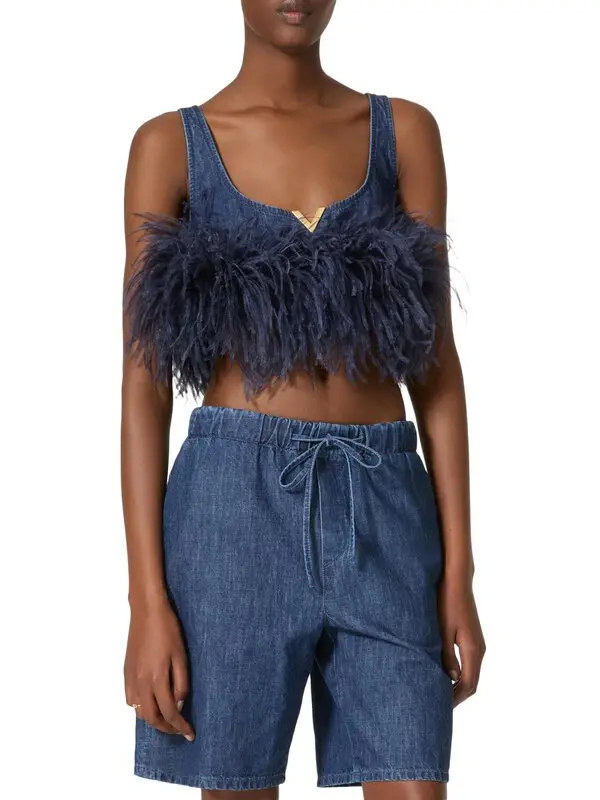 Valentino Garavani Chambray Top