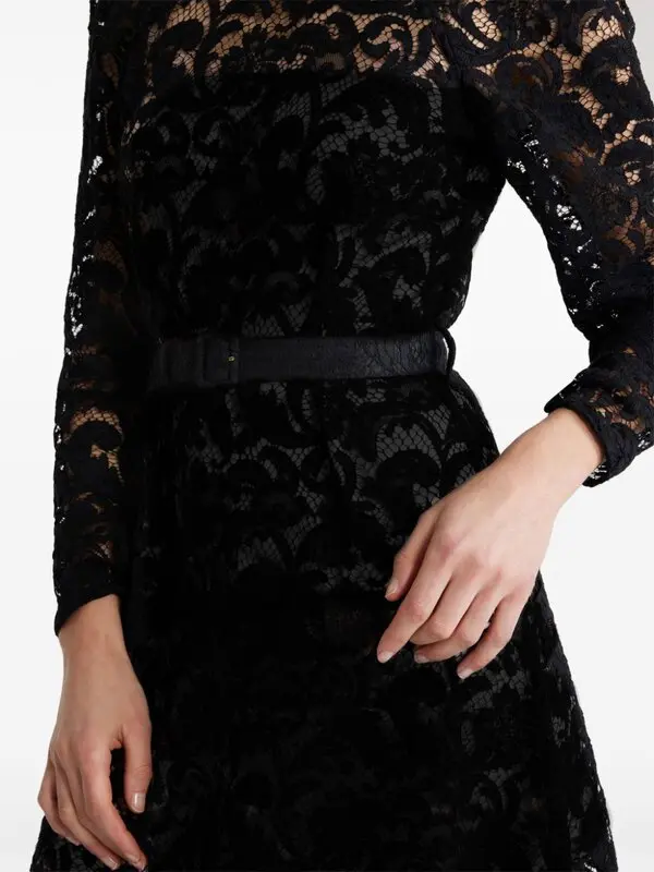 PATOU Floral-lace Maxi Dress