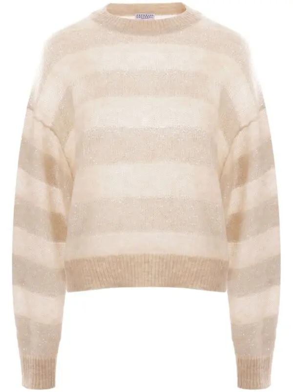 Brunello Cucinelli Sequin-embellished Jumper