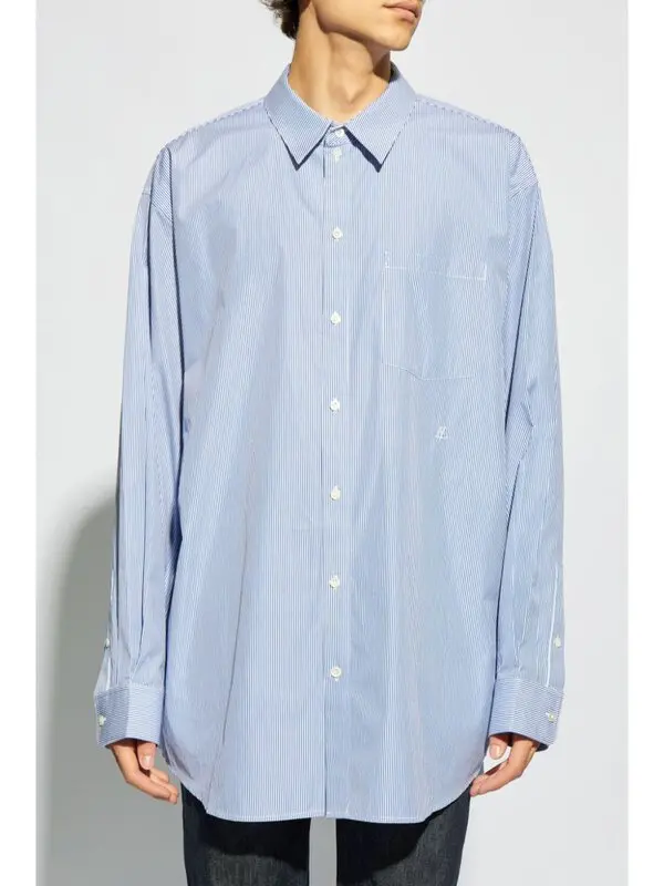 Helmut Lang Striped Cotton Shirt