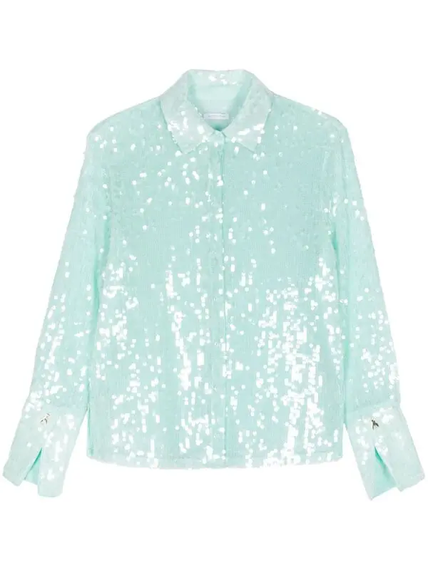 Patrizia Pepe Sequin-embellished Shirt