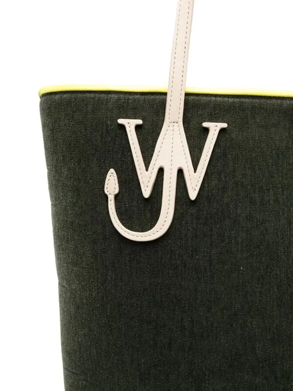 JW Anderson Tall Anchor Tote Bag - Green