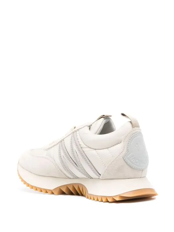 Moncler Pacey Quilted Sneakers - Neutrals