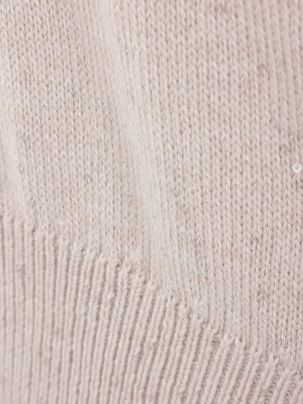 Brunello Cucinelli Long-sleeve V-neck Jumper - Neutrals