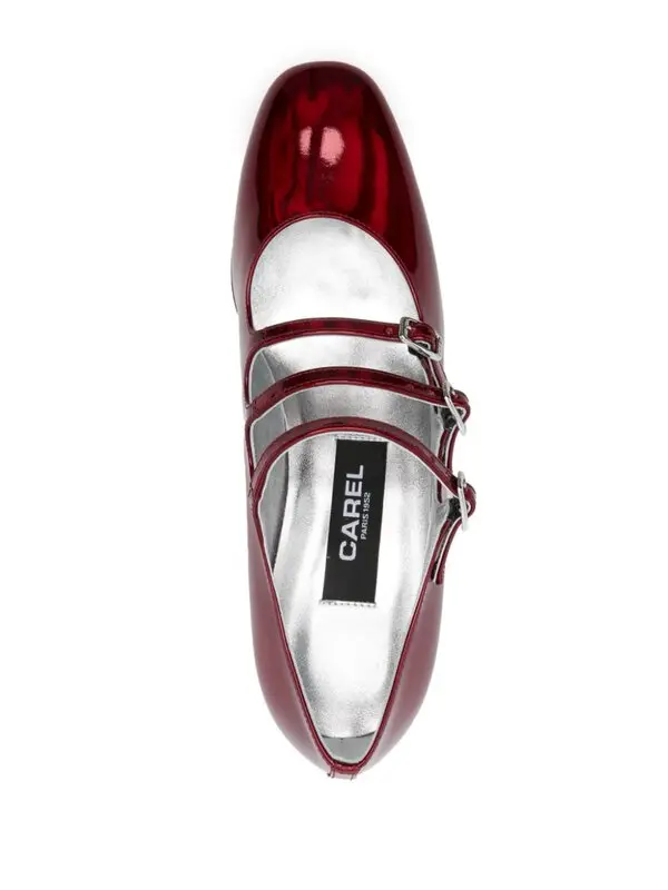 CAREL Kina 40mm Pumps - Red