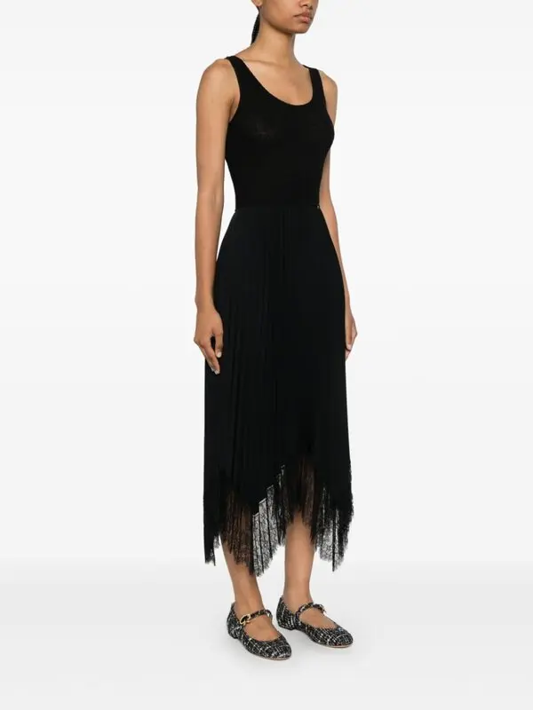NISSA Pleated Midi Dress