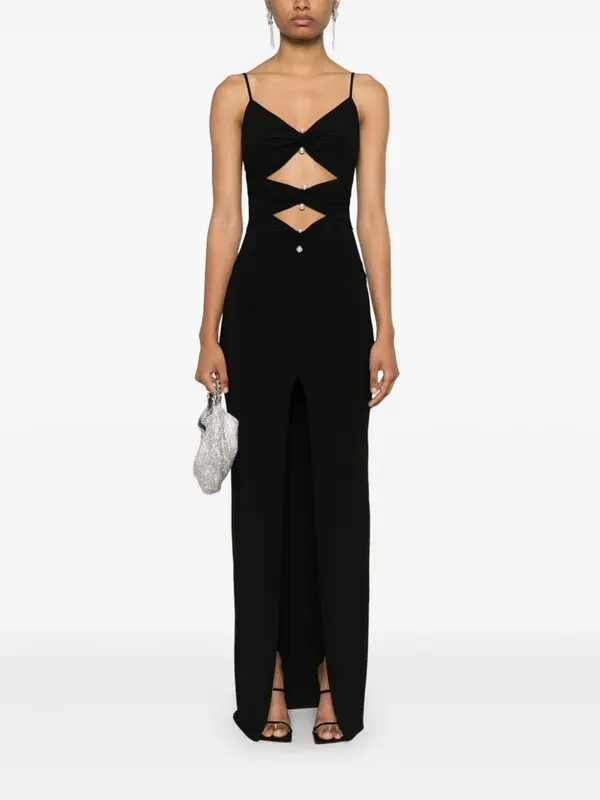 NISSA Cut-out Maxi Dress