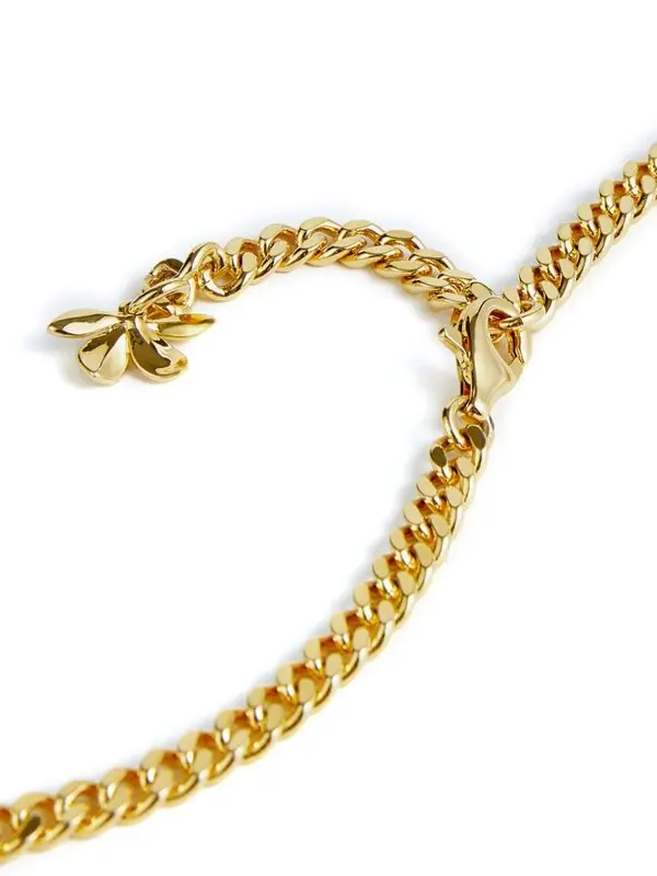 Shanghai Tang Ginger Flower Chain Necklace