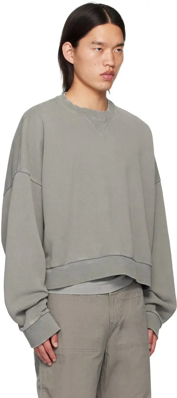 Entire Studios Box Sweatshirt In Rhino - 10% Off | Editorialist