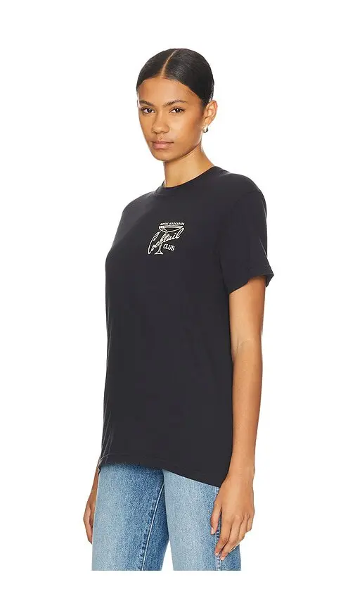 MOTEL MARGARITA Cocktail Club Tee - Black