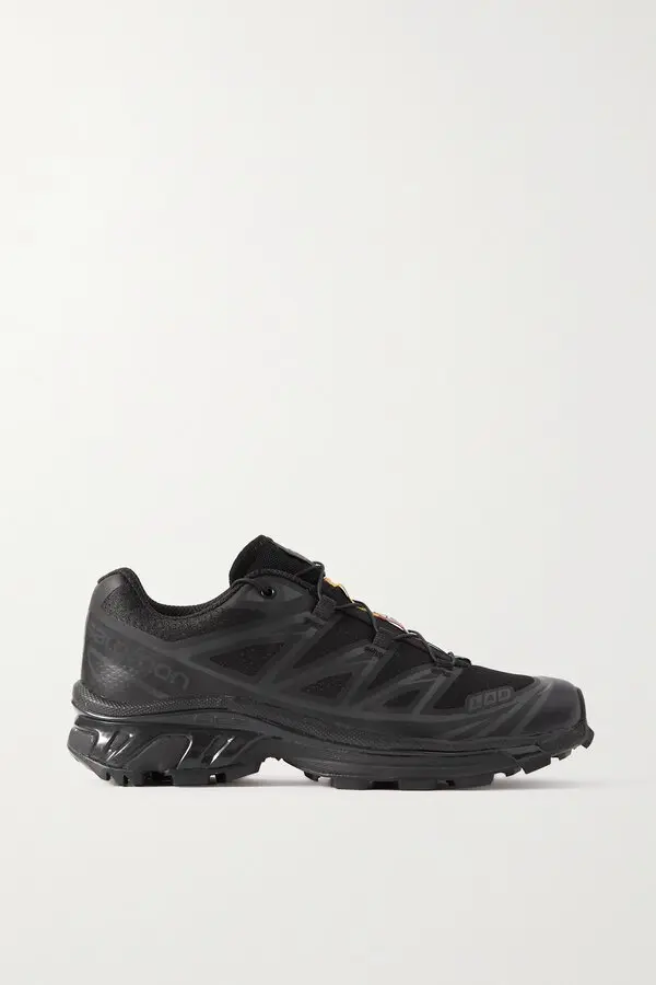 SALOMON Xt-6 Rubber-trimmed Mesh Sneakers