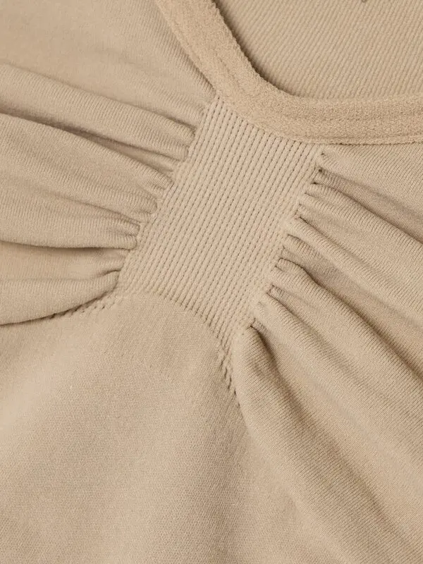 SKIMS Seamless Sculpt Scoop Neck Thong Bodysuit - Neutrals