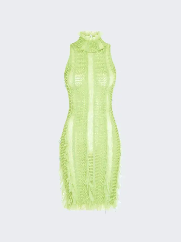 ROBERTA EINER Angel Mini Dress - Green