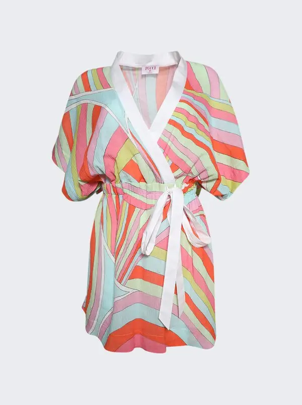 Emilio Pucci Iride Print Mini Dress
