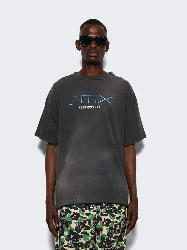 Saint Mxxxxxx N T Sm6 Tee - Black | Editorialist