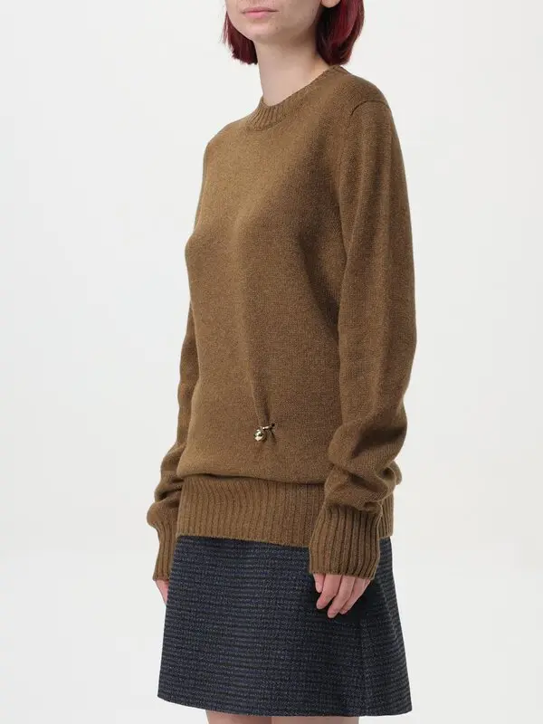 Philosophy Di Lorenzo Serafini Brown Crew Neck Sweater - Green