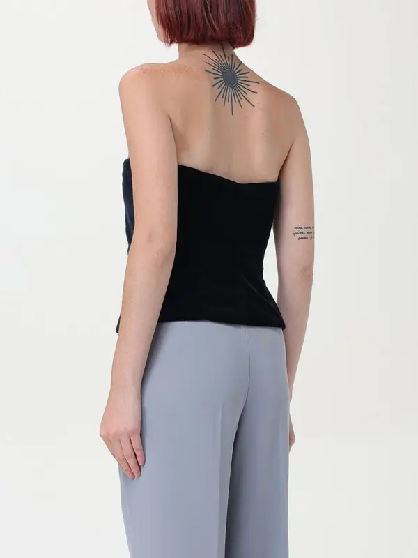 TOM FORD Velvet Strapless Top