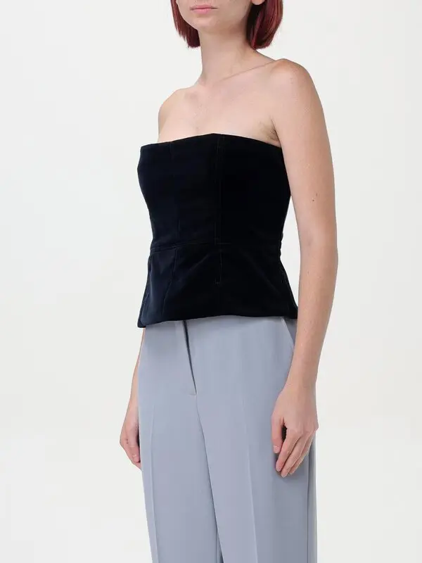 TOM FORD Velvet Strapless Top