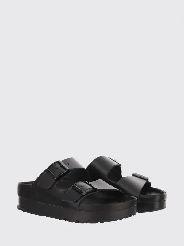 BIRKENSTOCK Platform Heeled Sandal - Black
