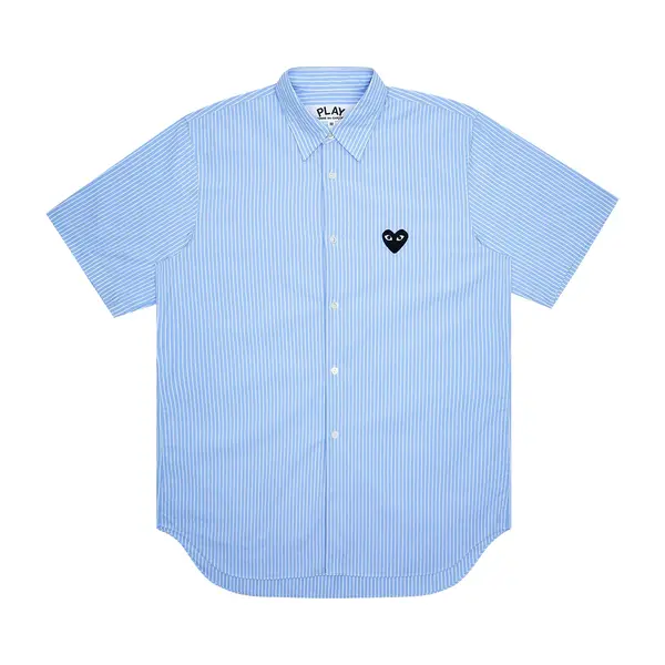 Play Comme Des Garcon Striped Shirt - Blue