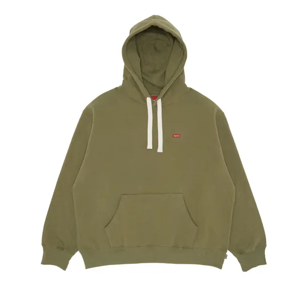 Supreme Small Box Drawcord Hooded Sweatshirt - Green
