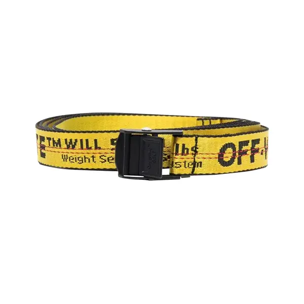 Off-White Mini Industrial Belt - Yellow