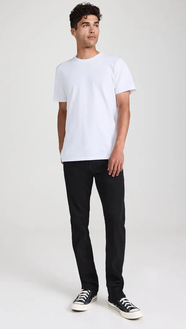FRAME Modern Straight Jeans - Black