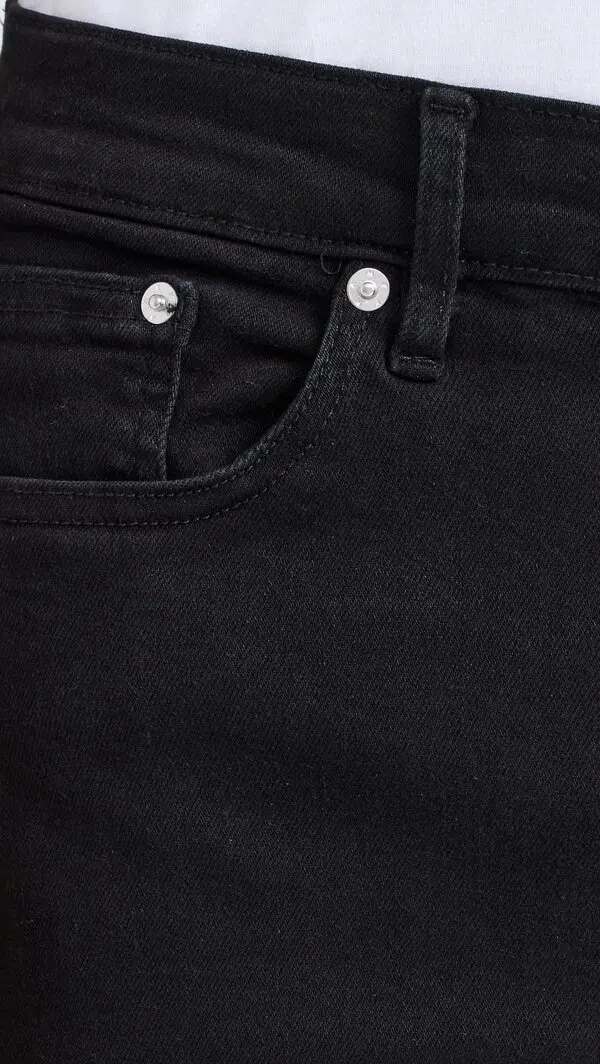 FRAME Modern Straight Jeans - Black