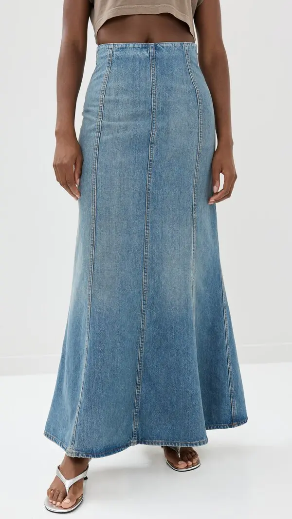 HAIKURE Shaquille Denim Skirt