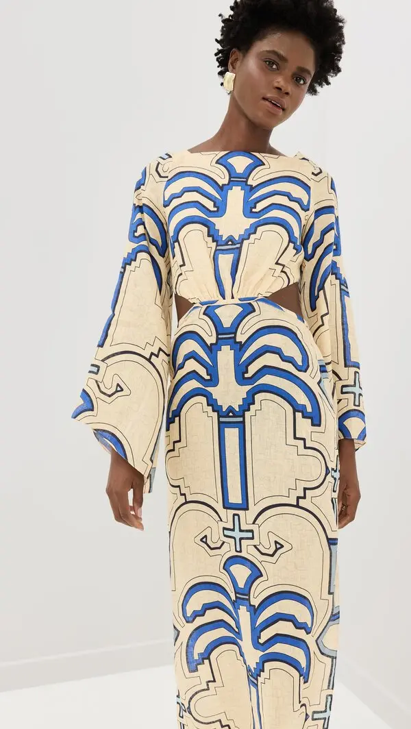 Johanna Ortiz Soul Healer Ankle Dress