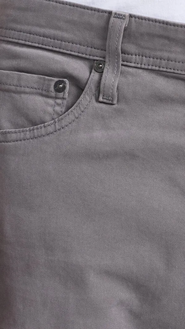 Ag Graduate Tailored Twill Straight Leg Jeans - Folkestone Grey