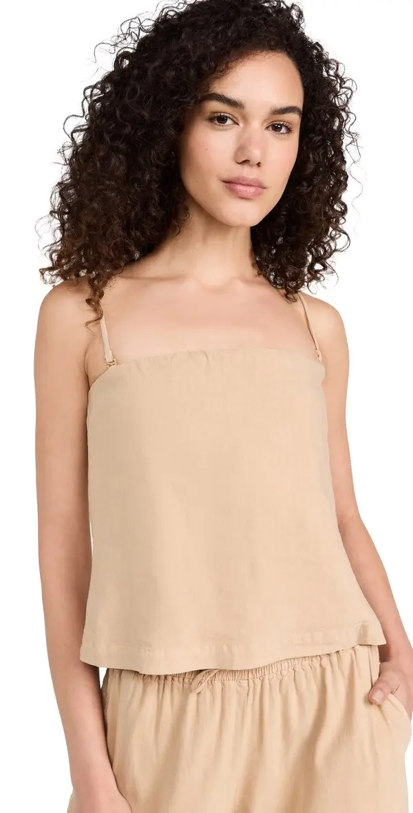 Monrow Linen Tube Tank