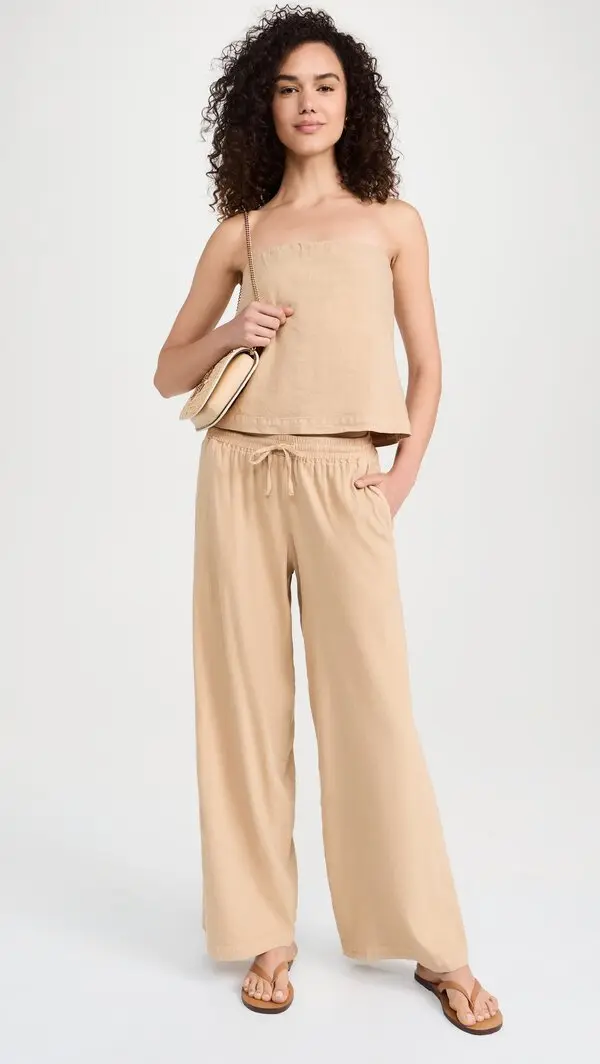 Monrow Linen Tube Tank