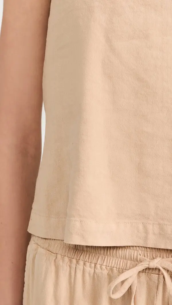 Monrow Linen Tube Tank
