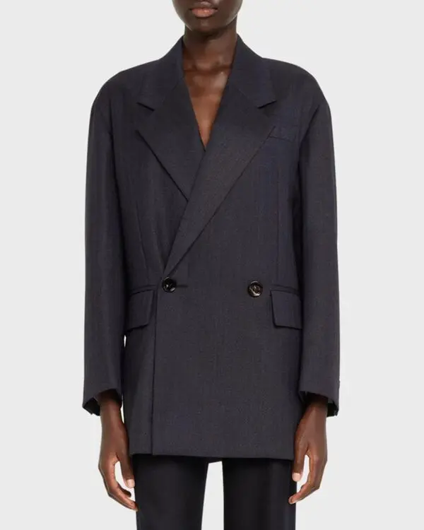 Bottega Veneta Wool Double-breasted Jacket