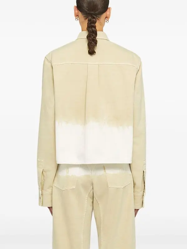JIL SANDER Gradient-effect Denim Shirt
