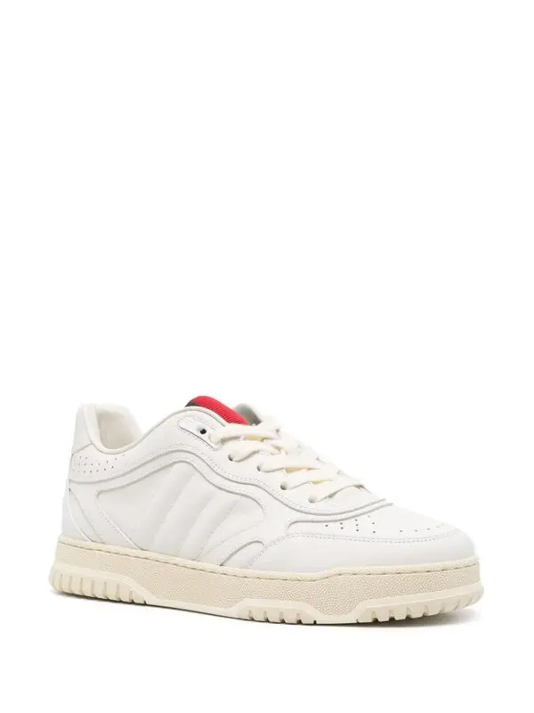 Gucci Re-web Leather Sneakers - White