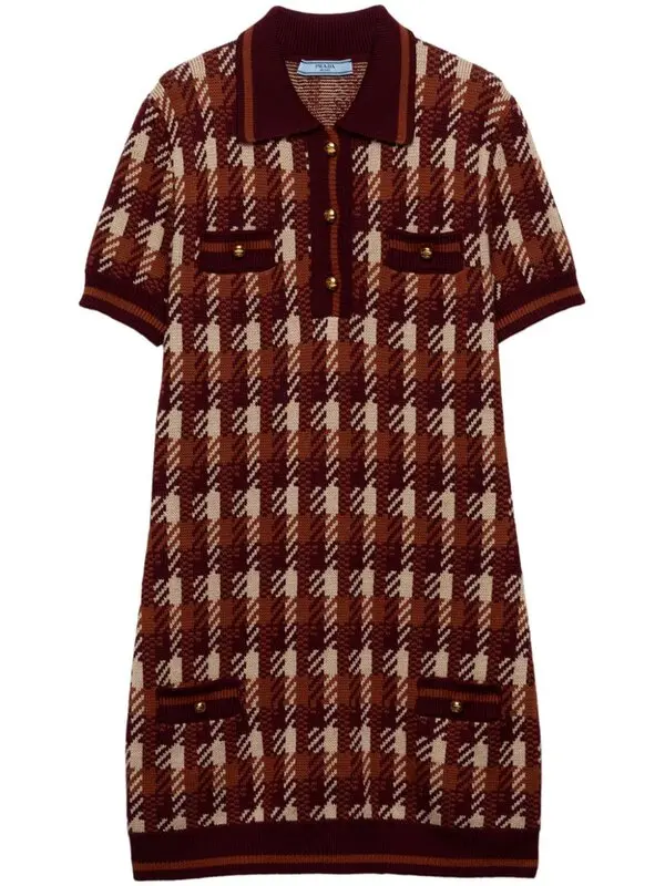 Prada Wool Knit Mini Dress