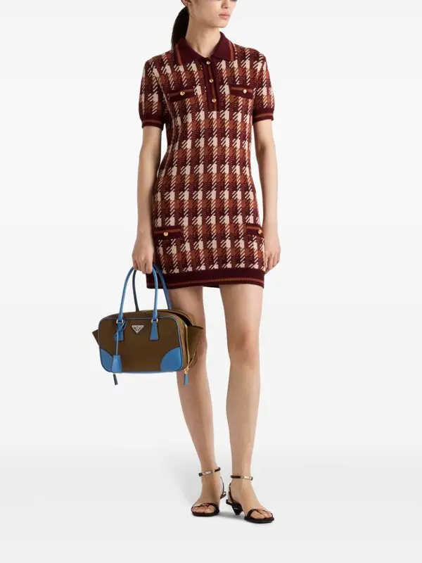 Prada Wool Knit Mini Dress