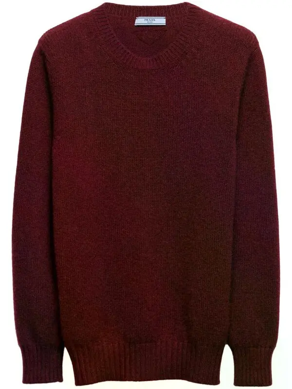 Prada Crew-neck Jumper - Red